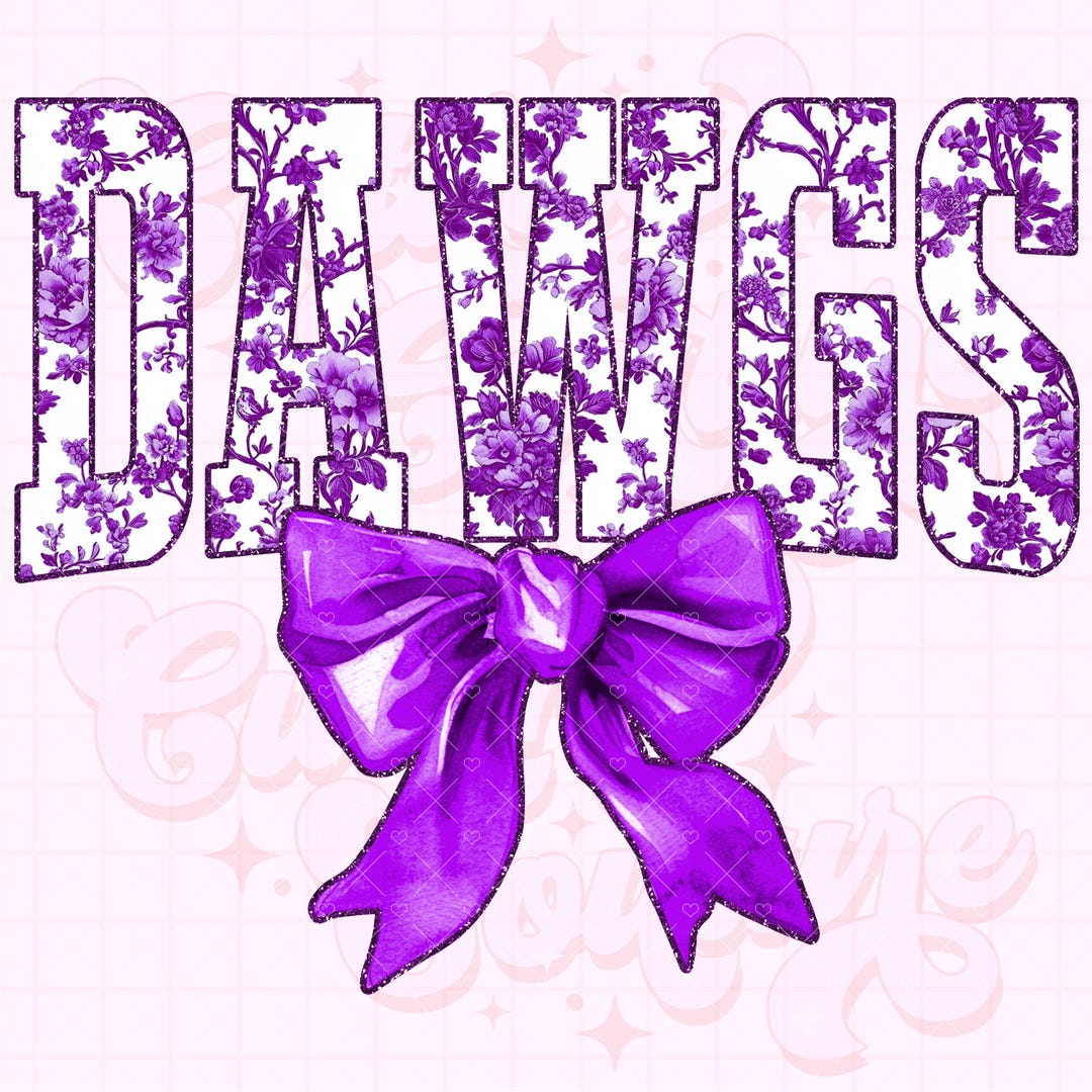 Dawgs Png, Purple Toile Png, Dawgs Sublimation, Game Day Png, Dawgs ...
