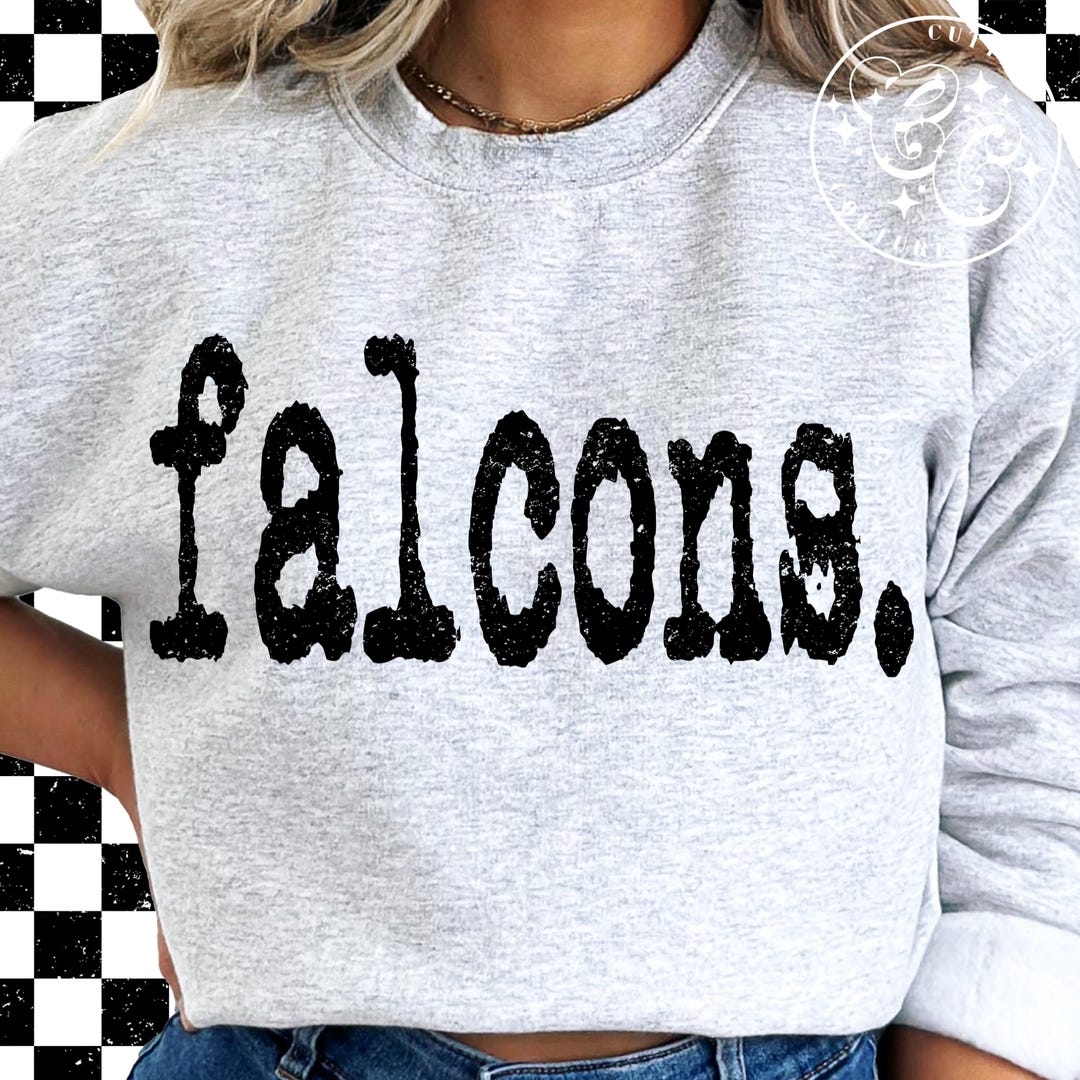 Falcons Png, Falcons Typography Png, Falcons Typography Mascot Png ...