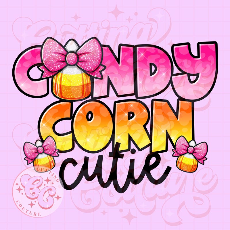 Candy Corn Design Etsy