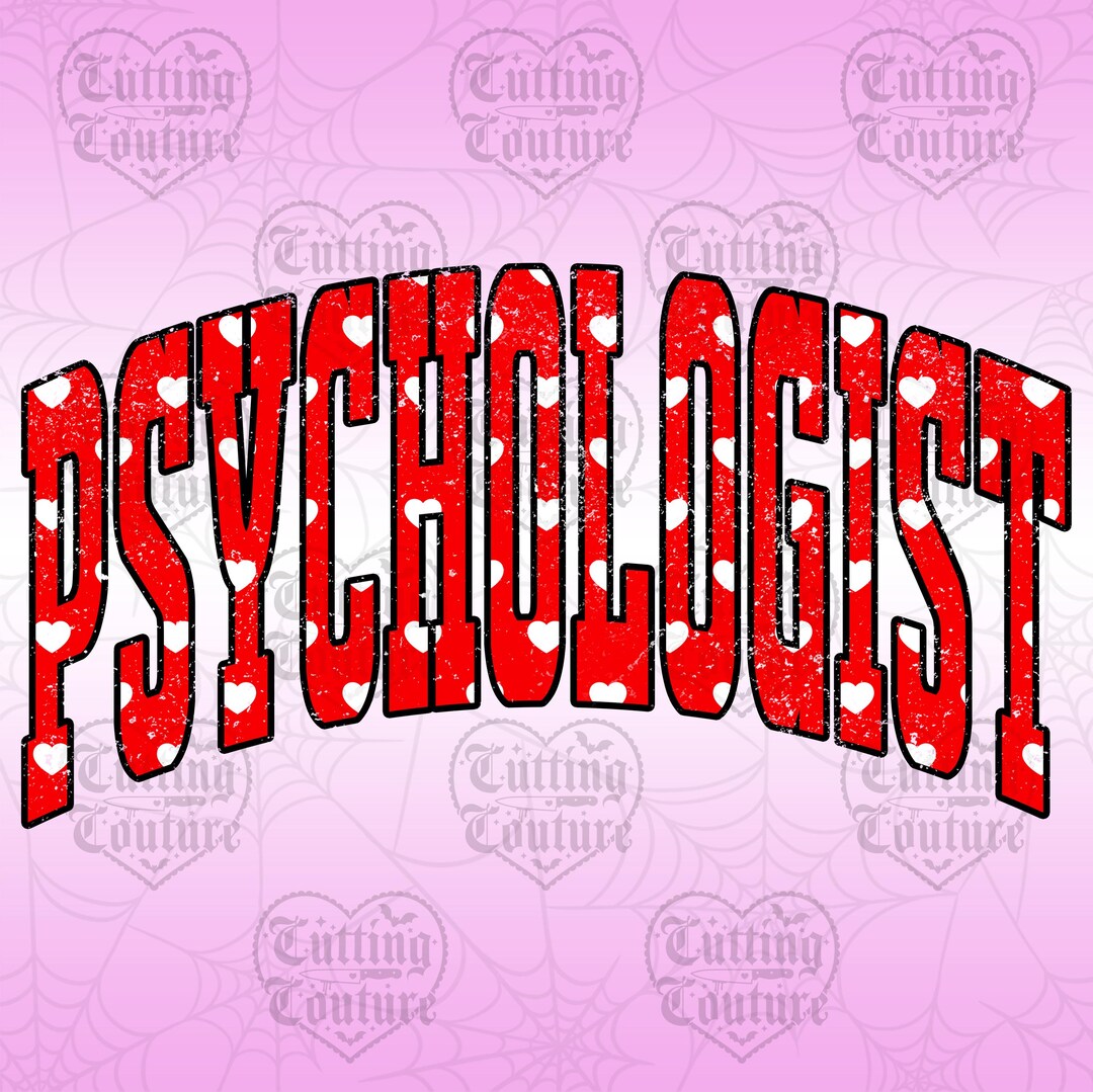 Valentine School Psychologist Png, Retro Valentine's Day Png, Varsity ...