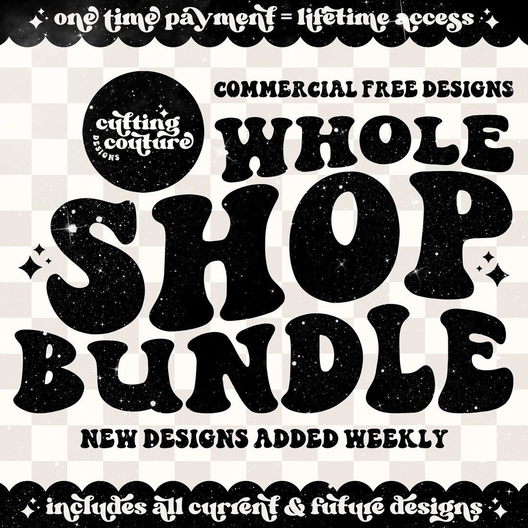 Whole Shop Bundle, All Current & Future Designs, Retro Png Sublimation ...