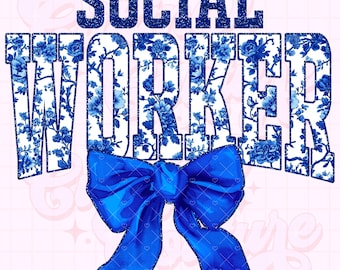Social Worker Png, Pink Toile Png, Chinoiserie Png, DTG, DTF, Social ...