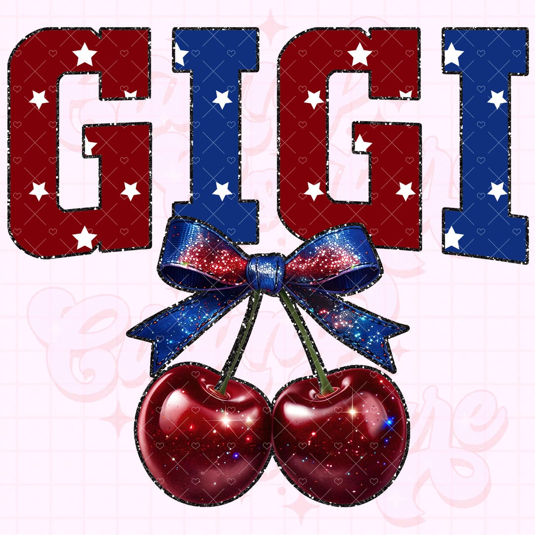 American Gigi Png, America Png, Preppy Png, 4th of July Gigi Png ...