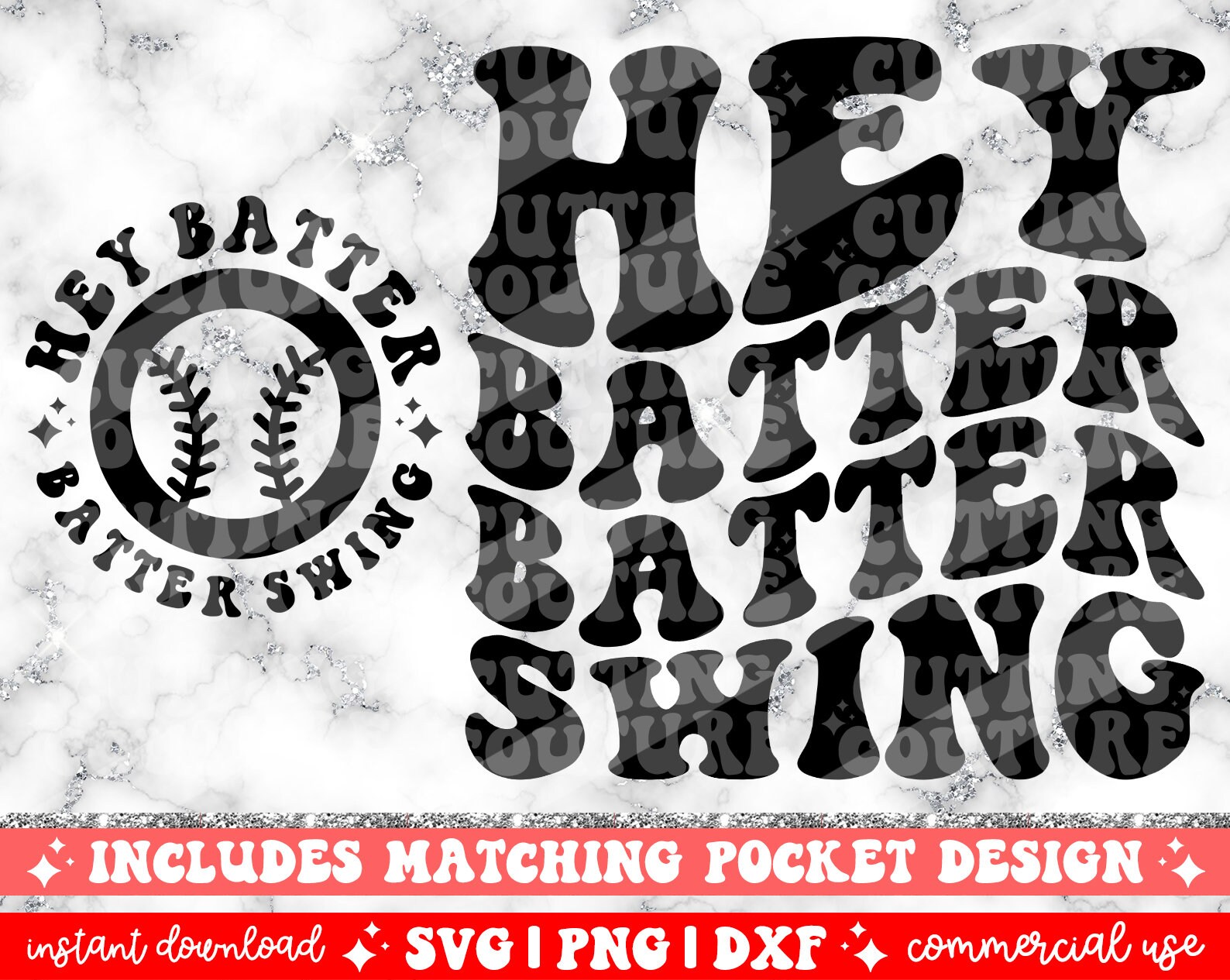 Hey Batter Batter Swing Png Baseball Svg Cutting File - Etsy