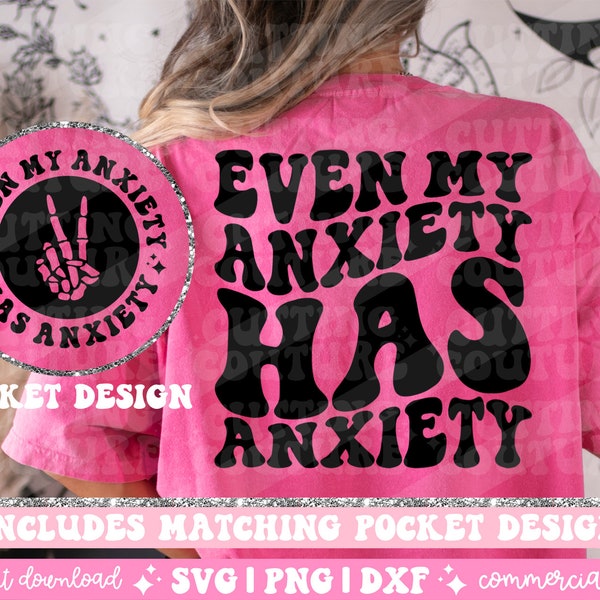 Anxiety Svg - Etsy