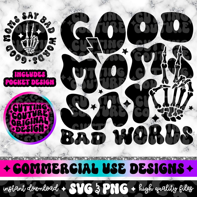 Bad Mom Svg - Etsy