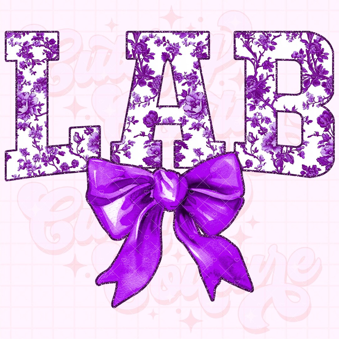 Lab Png, Purple Toile Lab Png, Floral Png, Chinoiserie Png, DTG DTF ...