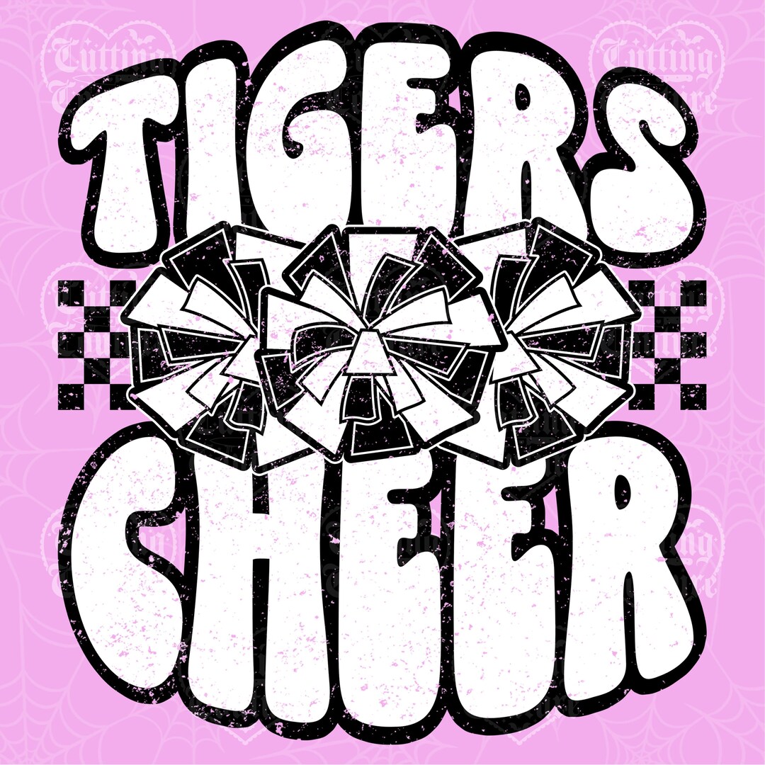 Tigers Cheer Png, Cheerleading Squad Png, Cheerleader Png, Tigers Png ...