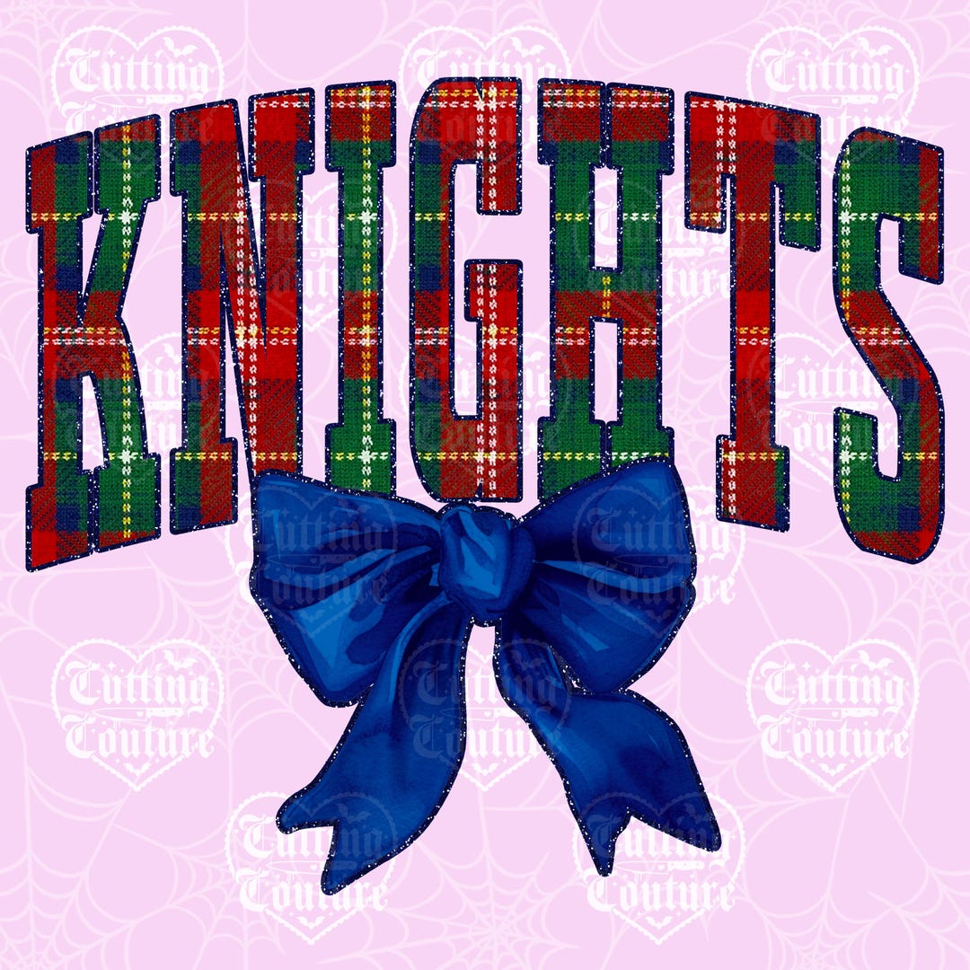 Plaid Knights Png, Christmas Knights Png, Christmas Knights Mascot Png ...