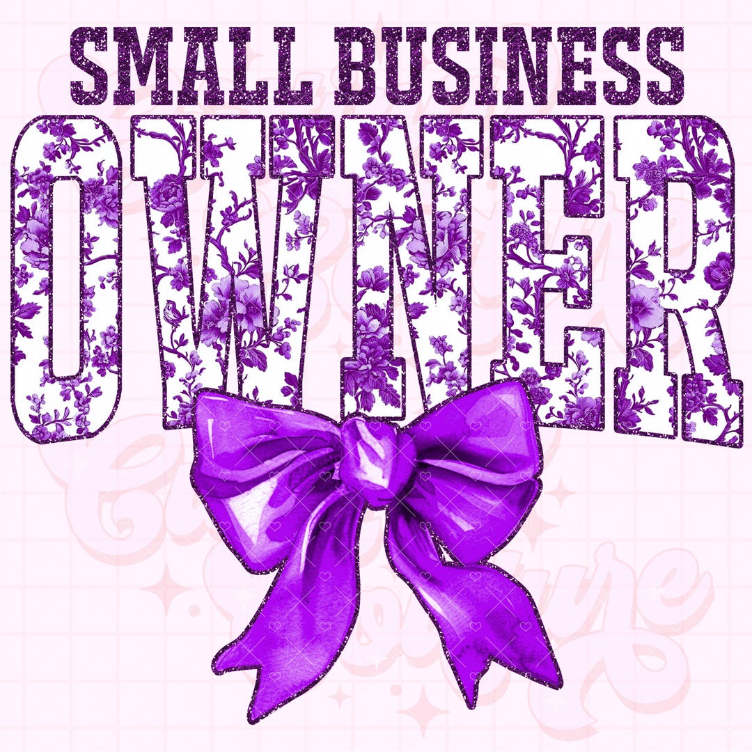 Small Business Owner Png, Purple Toile Png, Floral Png, Chinoiserie Png ...