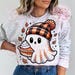 Thanksgiving Ghost Png, Retro Ghost Png, Fall Ghost Png, Thanksgiving ...
