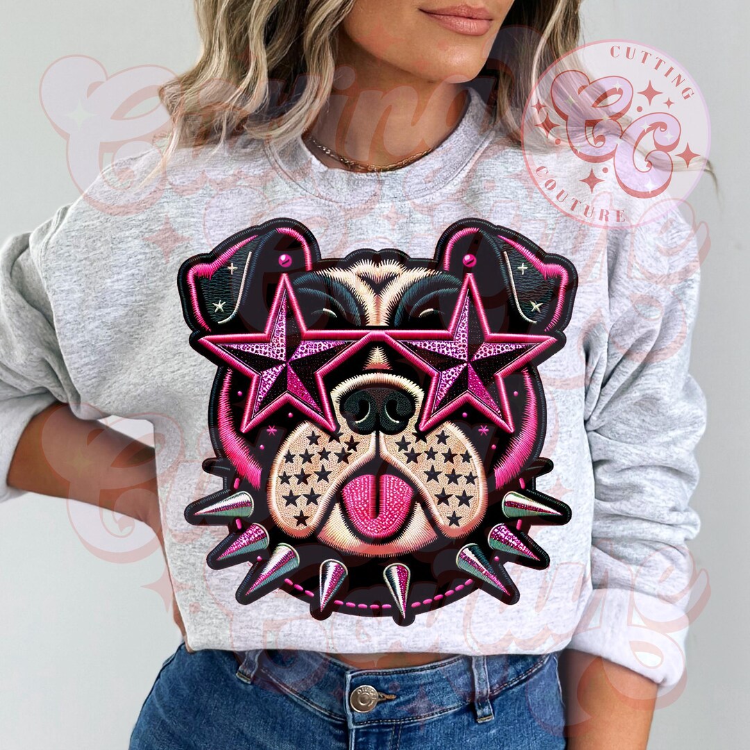 Preppy Bulldog Png, Bulldogs Png, Bulldog Mascot Png, Sequin Bulldog ...