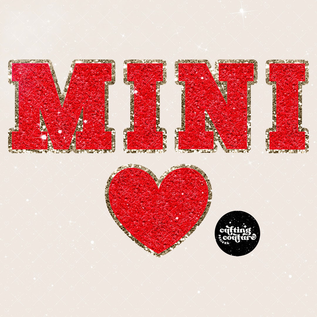 Faux Chenille Mini Png, Mini Valentine Png, Valentine Mini Png, Faux ...