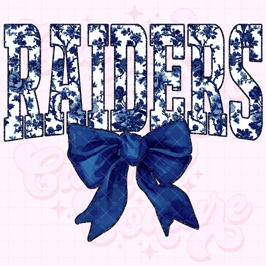 Raiders Png, Navy Toile Png, Raiders Sublimation, Game Day Png, Raiders ...