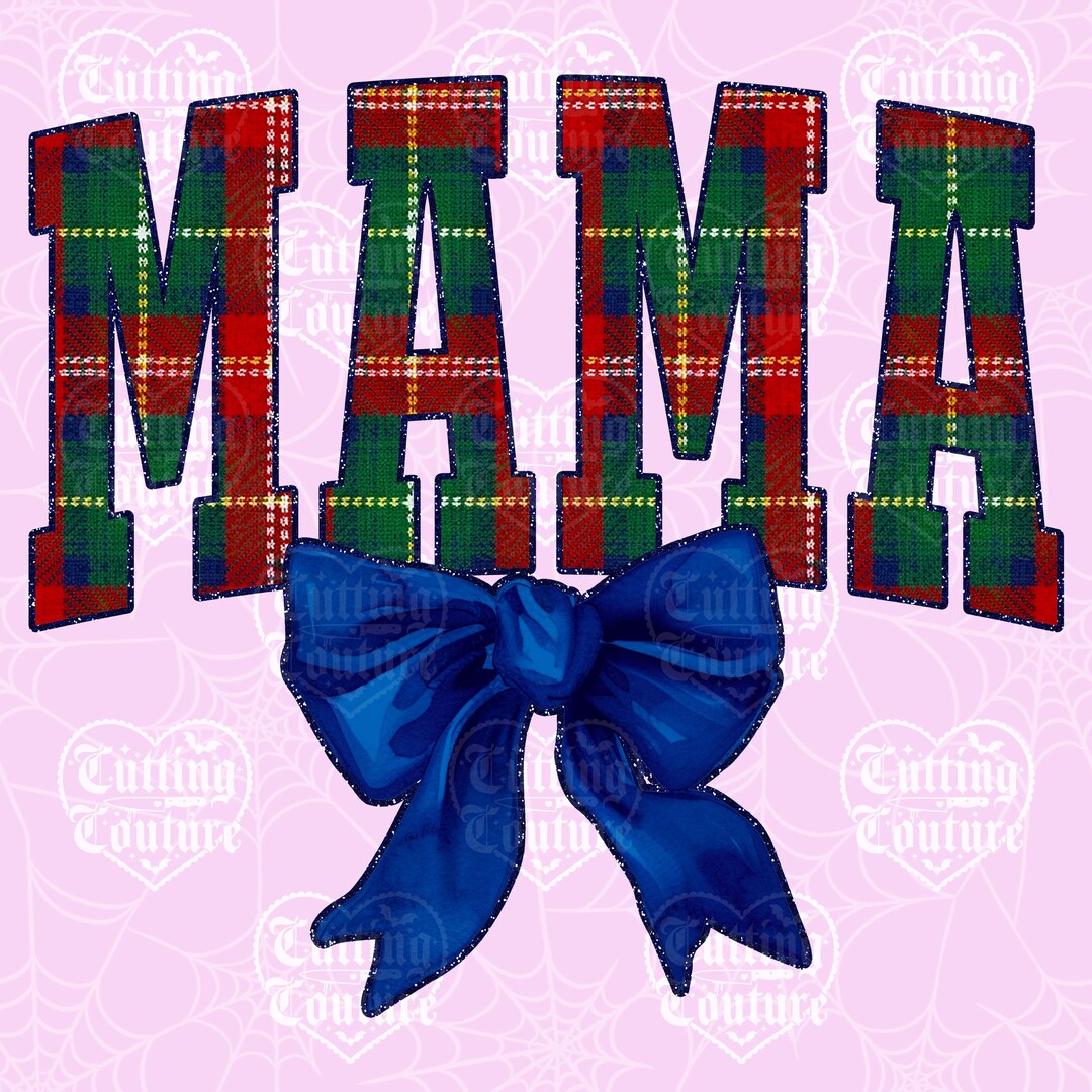 Plaid Mama Png, Christmas Mama Png, Mama Christmas Png, Christmas Mama ...