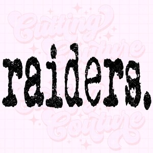 Raiders Png, Raiders Typography Png, Raiders Typography Mascot Png ...