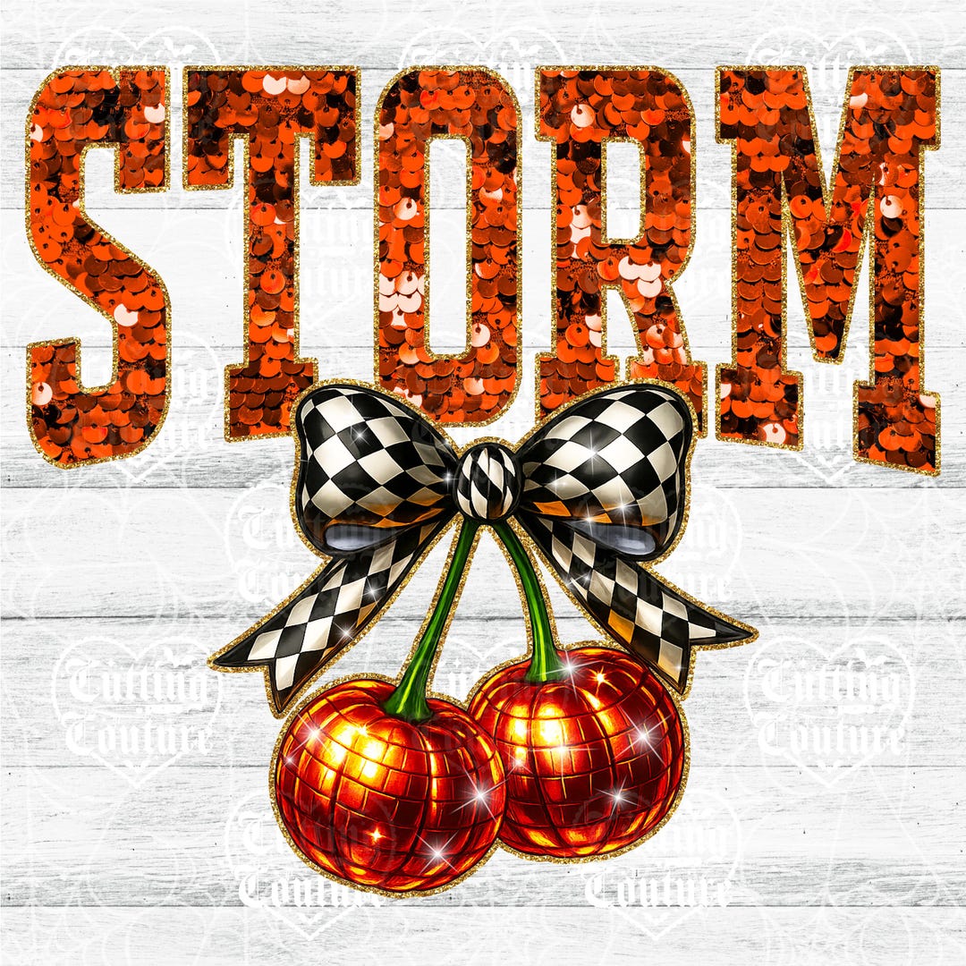 Sequin Pumpkin Storm Png, Fall Storm Png, Fall Storm Mascot Png, Storm ...