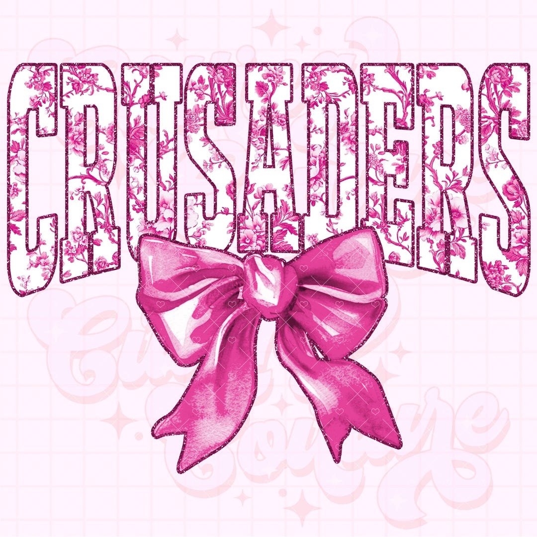 Crusaders Png, Pink Toile Png, Crusaders Sublimation, Crusaders Shirt ...