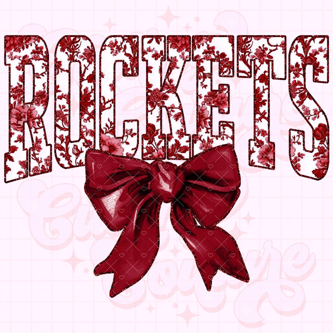 Rockets Png, Maroon Toile Png, Rockets Sublimation, Game Day Png ...