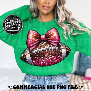 Sequin Football Png, Sparkly Football Png, Football Sublimation ...