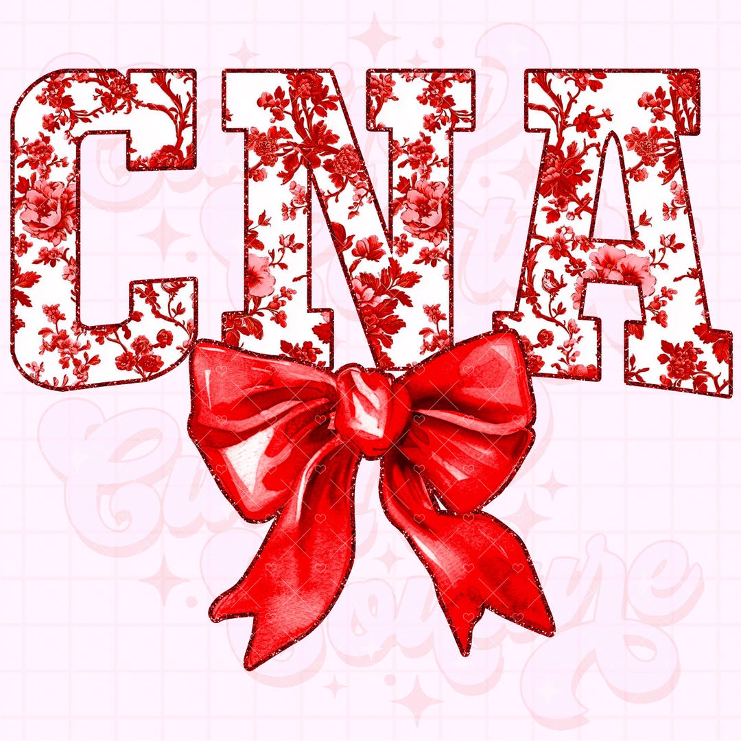 CNA Png, Red Toile Cna Png, Floral Png, Chinoiserie Png, DTG DTF, Cna ...