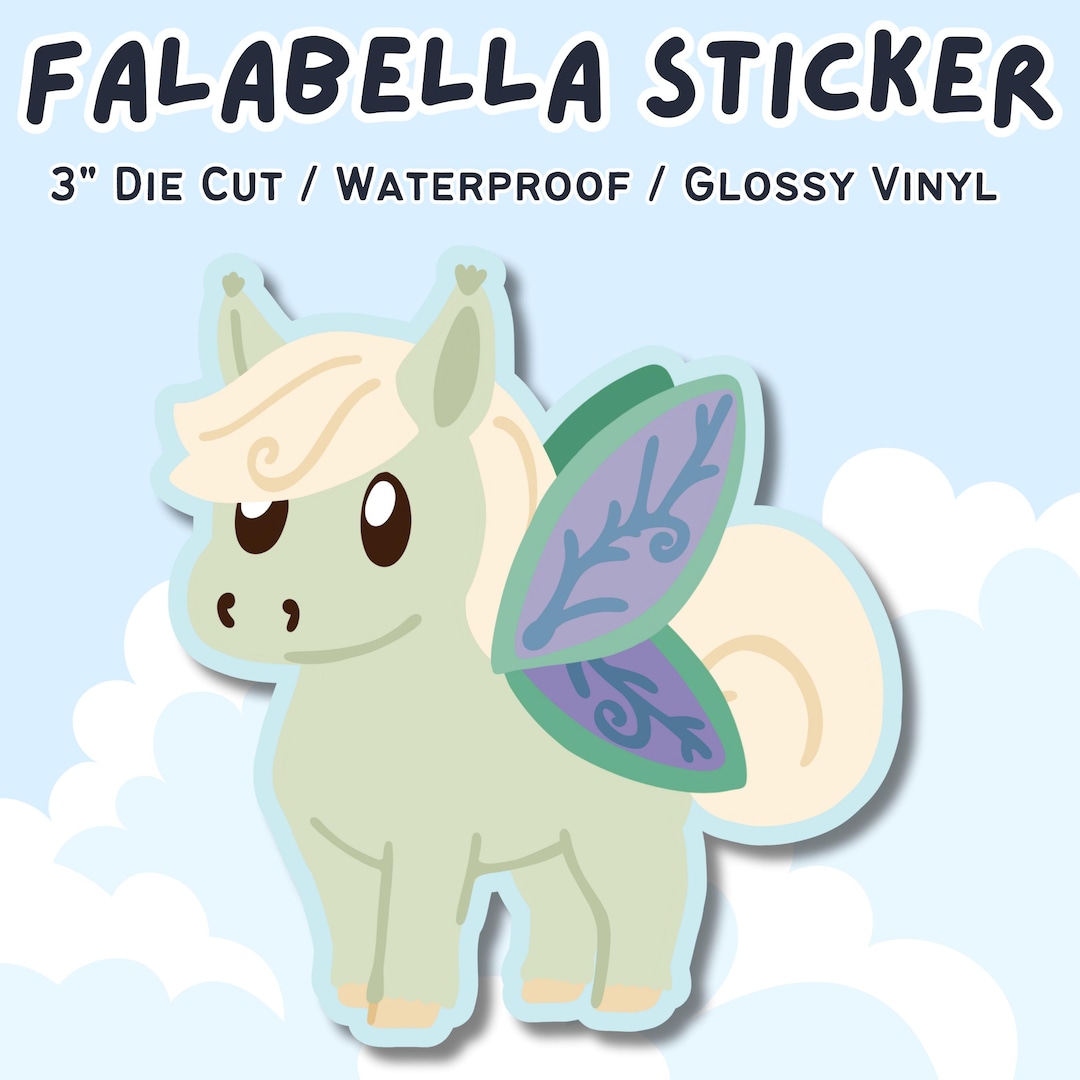 Cute Falabella Sticker Vinyl Sticker Matte Sticker Glossy Sticker ...