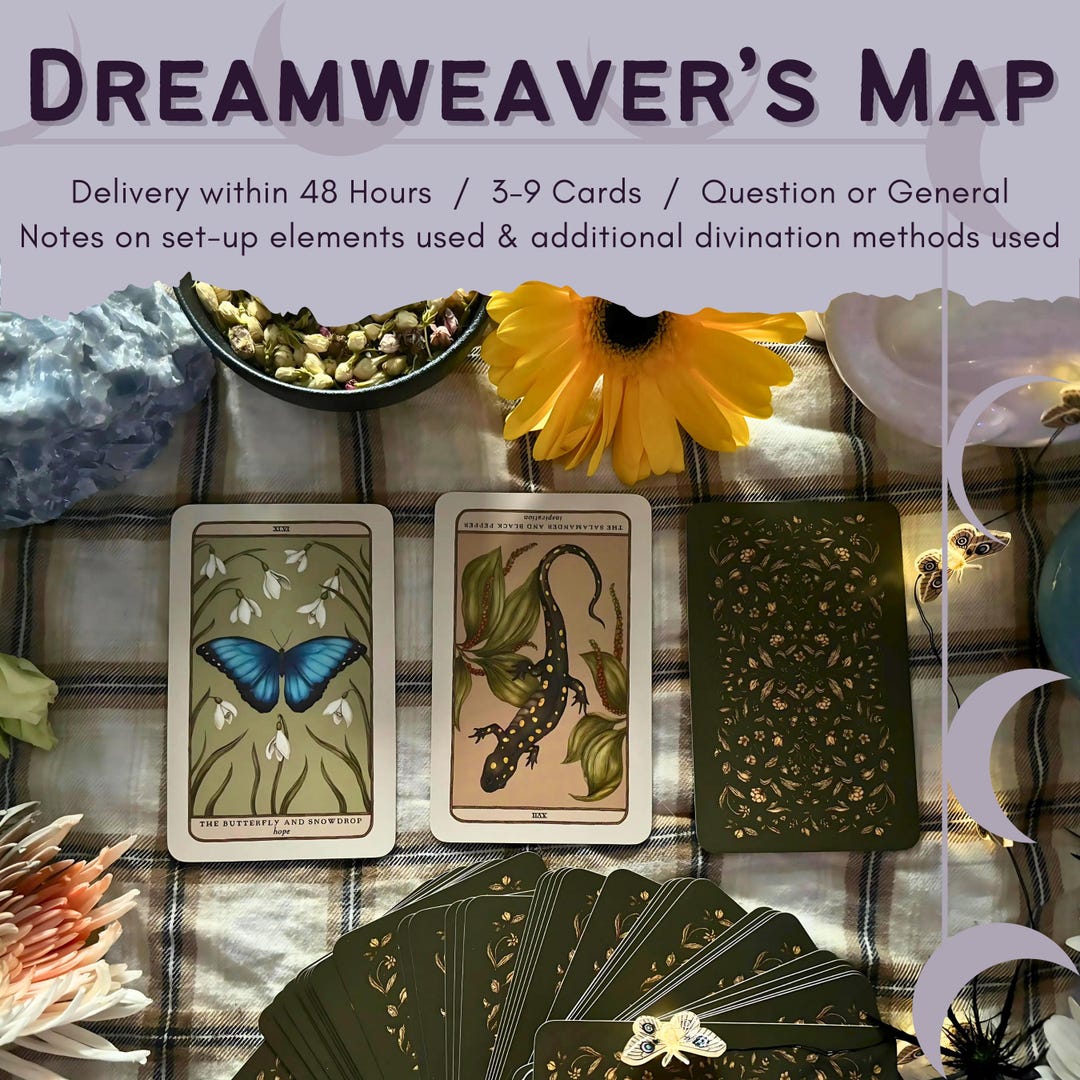 Dreamweavers Map Reading Oracle Reading Tarot Reading Divination ...