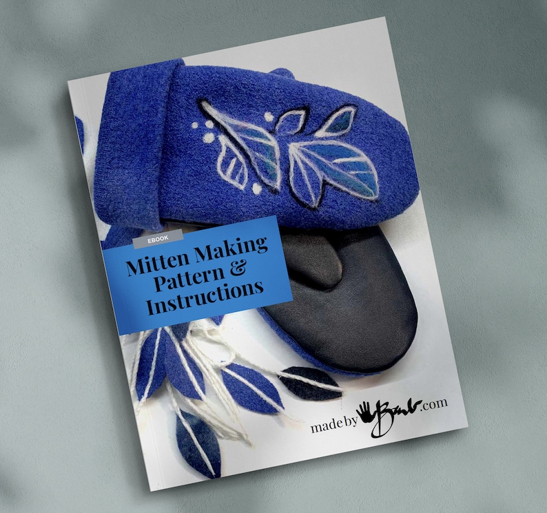 Fitted Mitten Sewing Pattern & Instructions (adult S-XL) (PDF Ebook) - Etsy