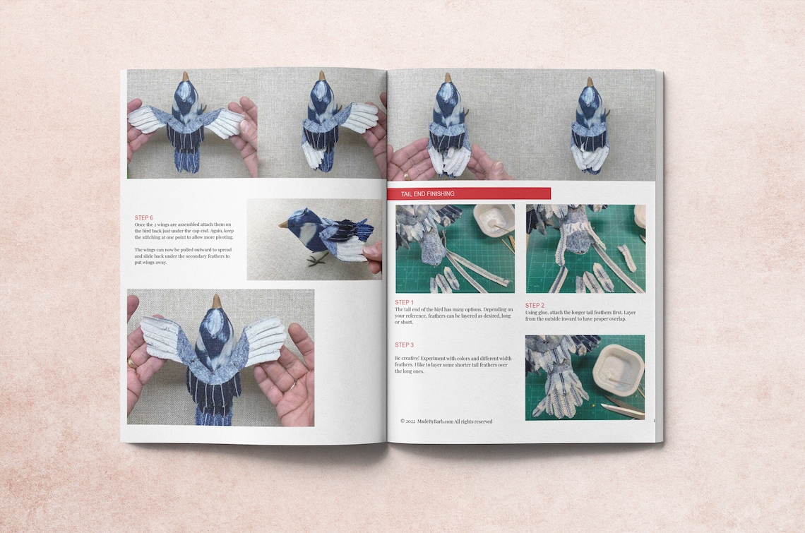 How to Make Birds - Full Sewing Patterns and Instructions PDF Ebook ...