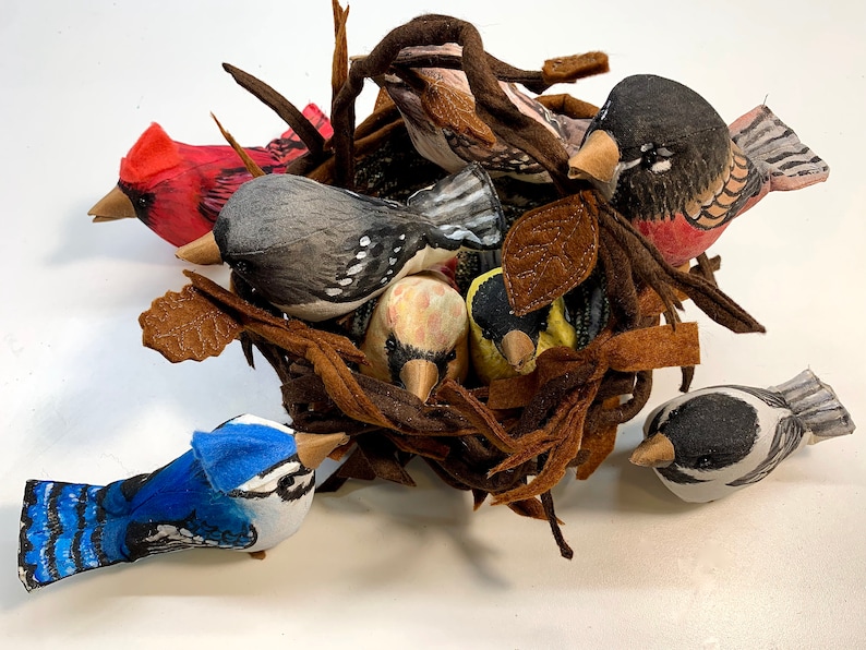 How to Make Birds - Full Sewing Patterns and Instructions PDF Ebook ...