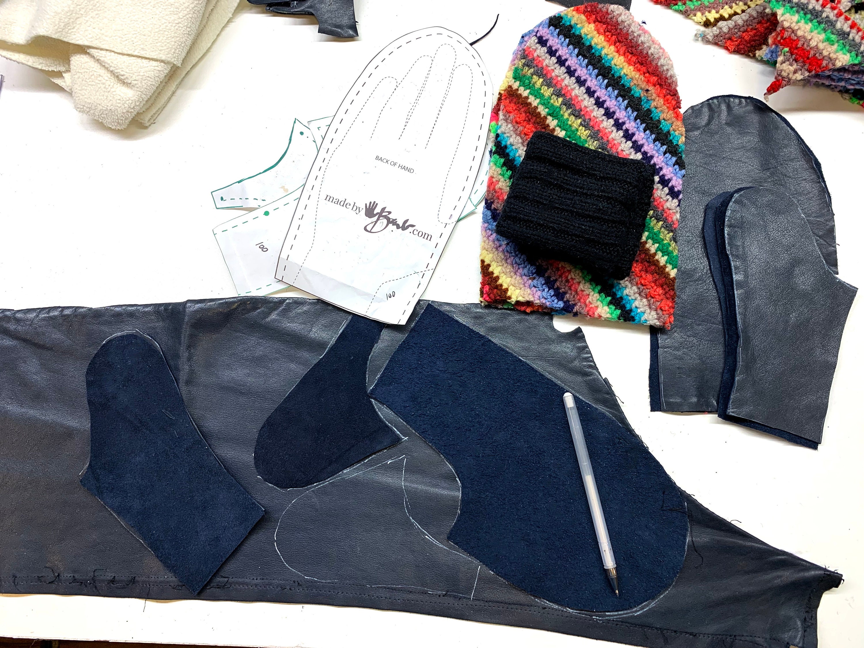 Fitted Mitten Sewing Pattern & Instructions (adult S-XL) (PDF Ebook) - Etsy