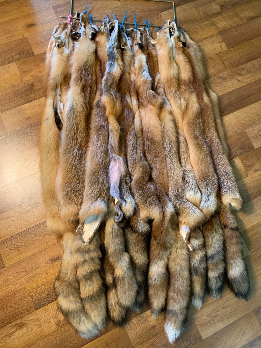 Red Fox Pelts Craft Grade - Etsy