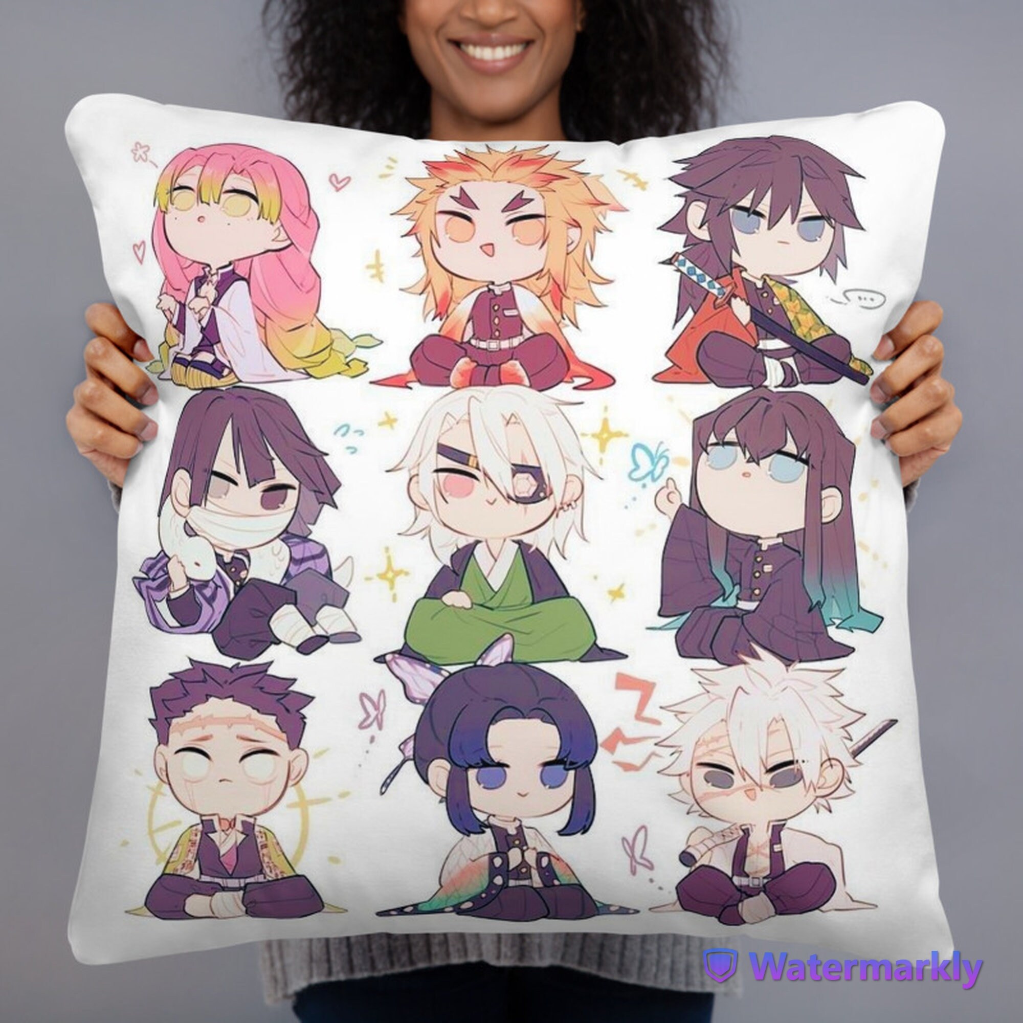 Chibi Hashira Pillow - Etsy