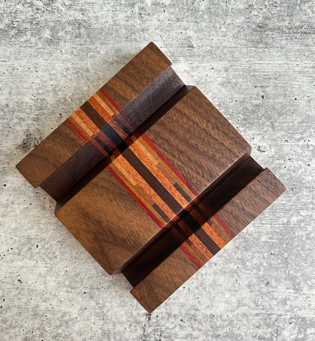 Phone/tablet Stand | Handmade Zoom Meeting Holder | Wood iPhone Base by ...