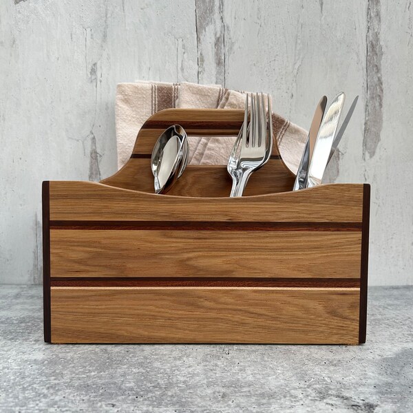 Silverware Caddy - Etsy
