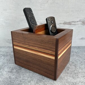 Remote Control Holder Handmade Clicker Keeper Desk Organizer Caddy by ...