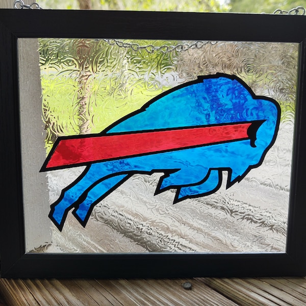 Buffalo Bills Stained Glass - Etsy