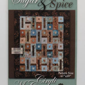 Sugar and Spice Quilt Pattern That Will Be 61" X 69" - Etsy