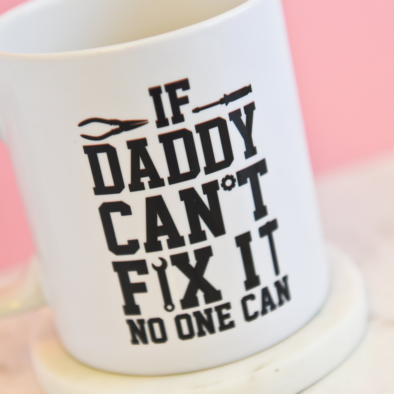 If Daddy Can't Fix It No One Can Mug Personalise With | Etsy