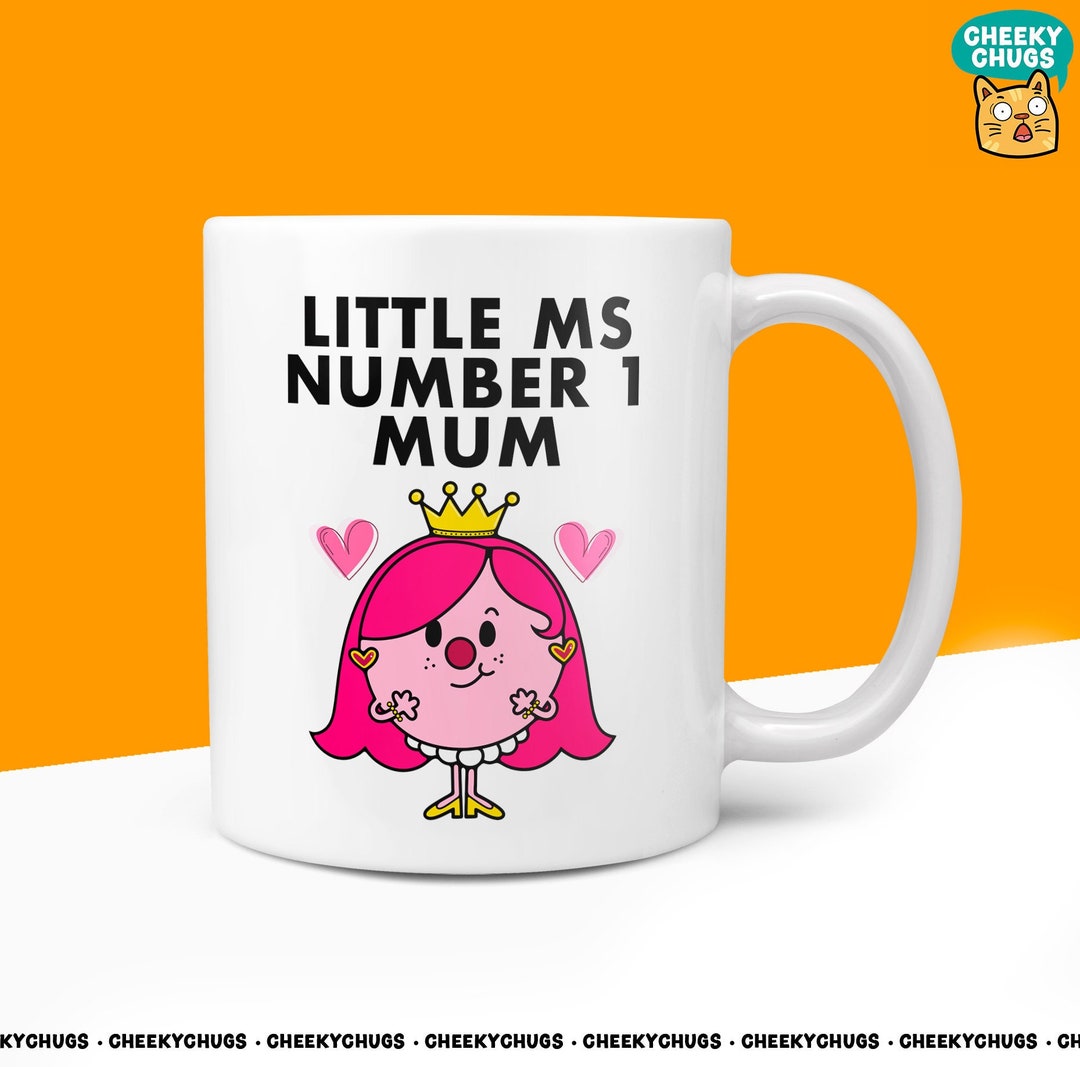 Novelty Little Ms NUMBER 1 MUM 10oz Mug Funny Novelty Miss Women Mom ...