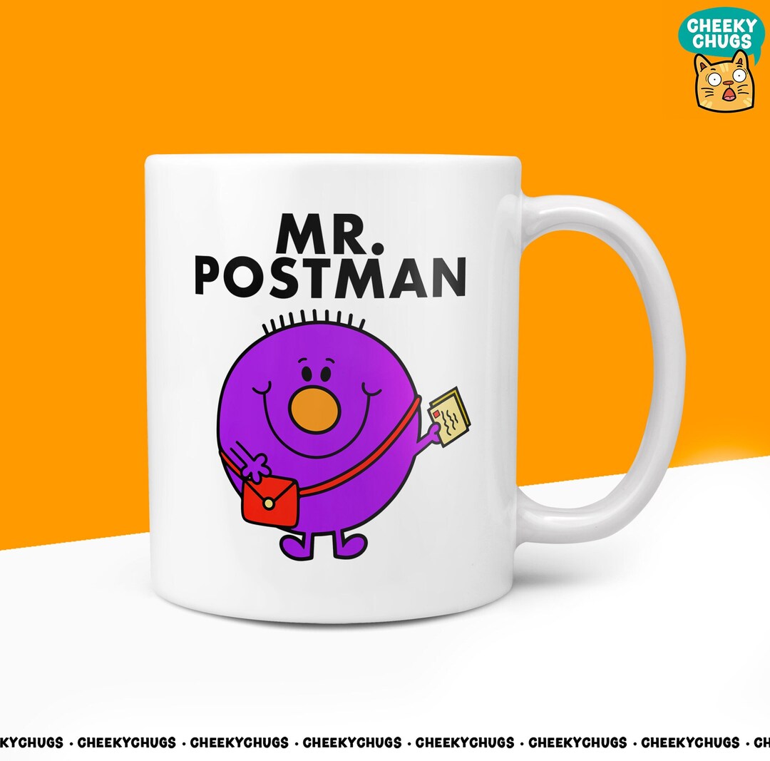 Novelty Mr POSTMAN Mug Funny Men Mr Him Gift Secret Santa Present ...