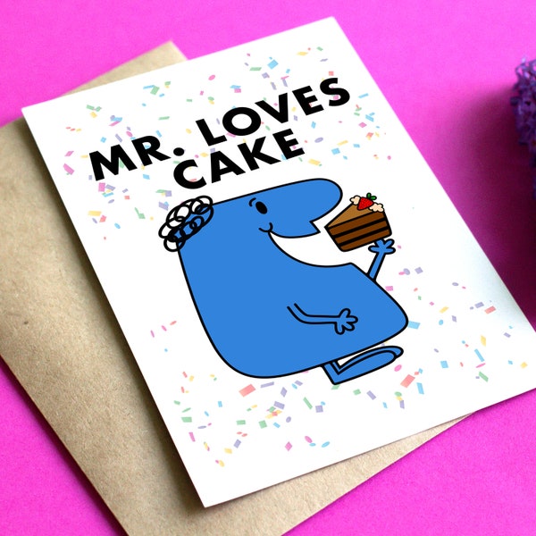 Mr Men Birthday Card - Etsy UK