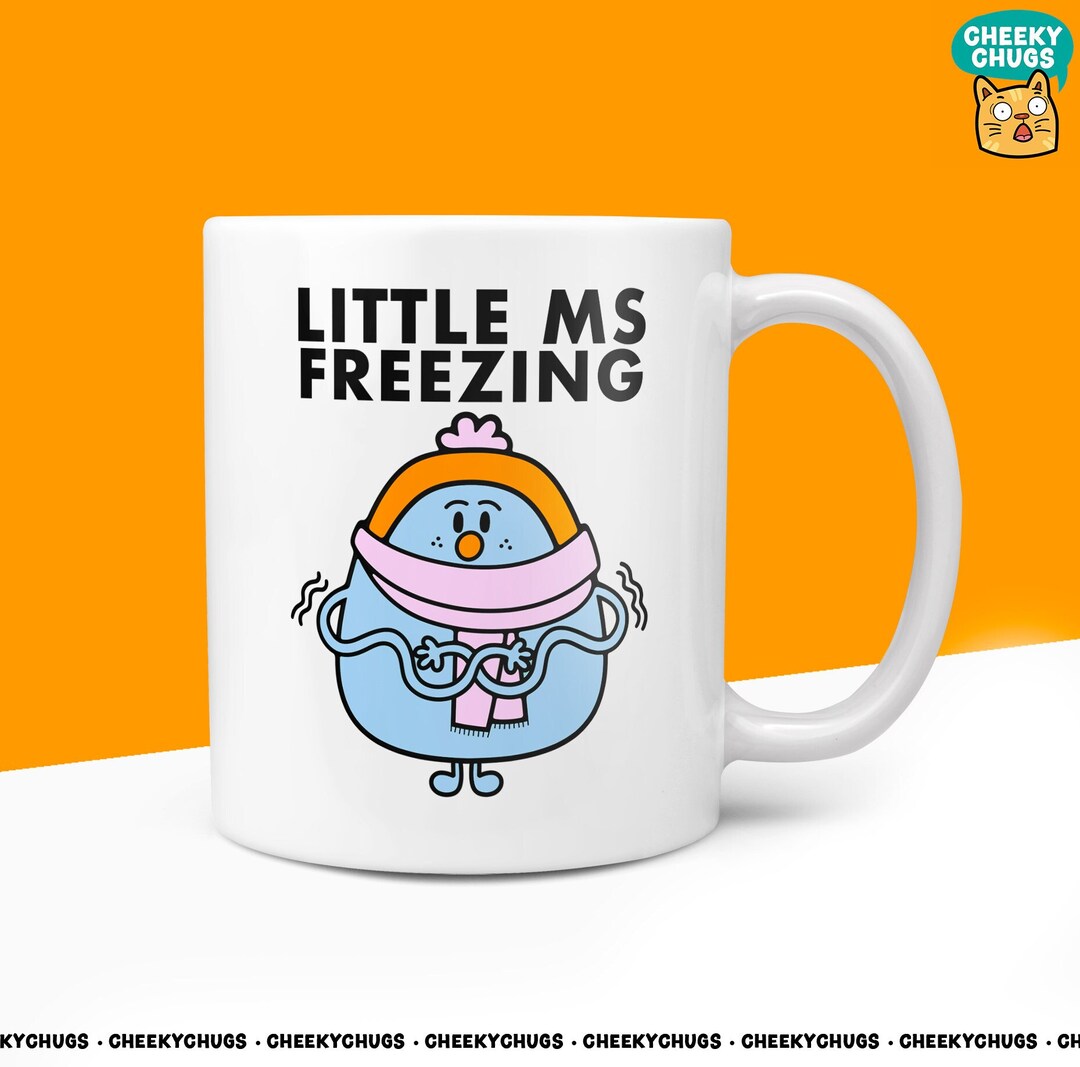 Novelty Little Ms FREEZING Mug Funny Women's Miss Ladies Gift Secret ...