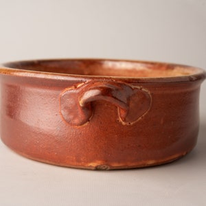 Casserole / Shallow Baking Dish With Handles, 2 Quart Wood Fired ...