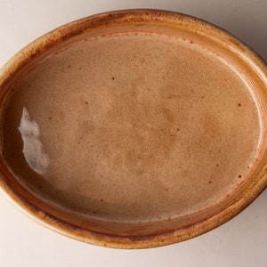 Casserole / Shallow Baking Dish With Handles, 2 Quart Wood Fired ...