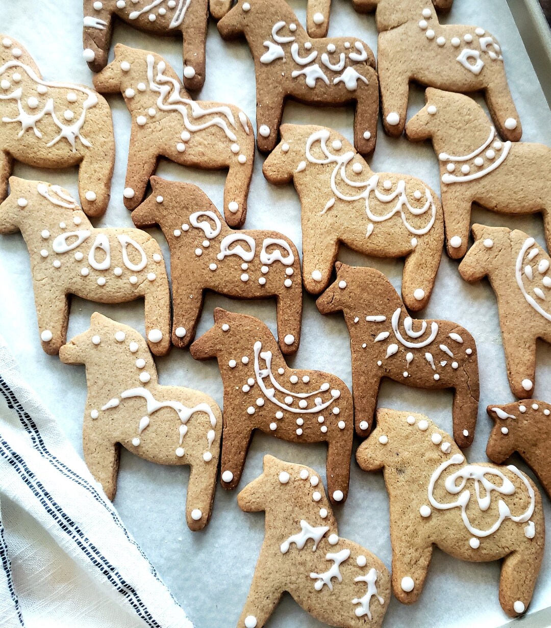 DIY Cookie Baking Kit, SWEDISH Gingerbread Cookies, Scandinavian ...