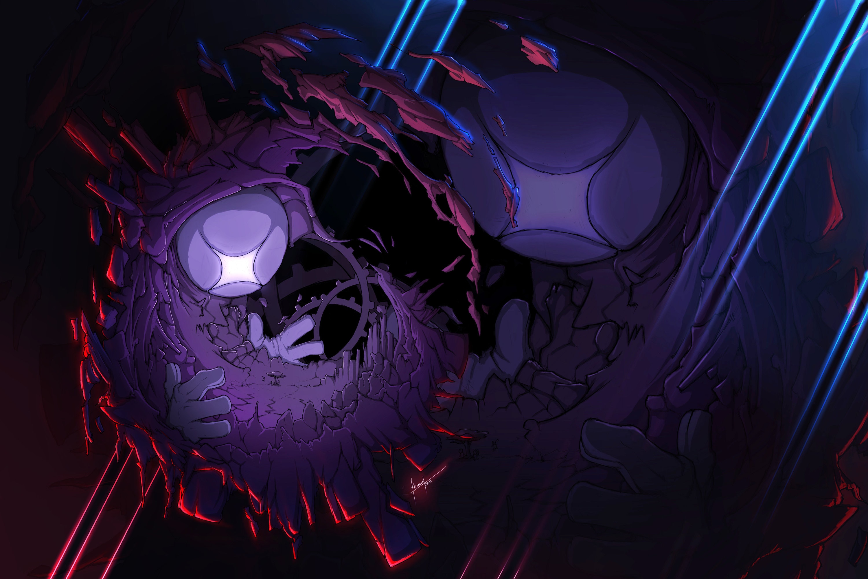 Terraria Destroyer Fan Art