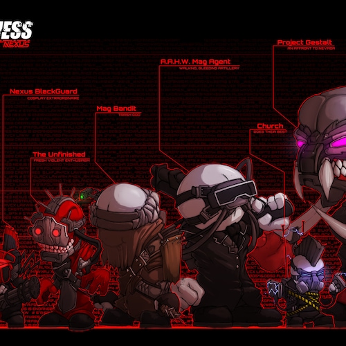 Project Nexus Enemy Size Chart 12x18 - Etsy Singapore