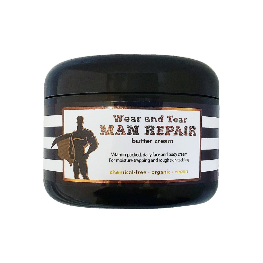 Man Repair Cream - Rich, Wholesome Organic/vegan Face & Body Daily ...
