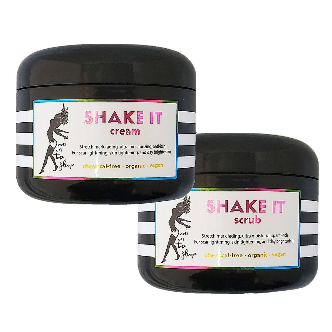Save Big! Shake It Scrub+cream, After-pregnancy Multipurpose Organic ...